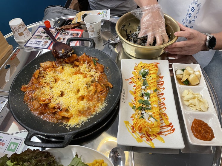 내포맛집 삼산회관 메뉴 돼지김치구이 계란말이 추천 네이버 블로그