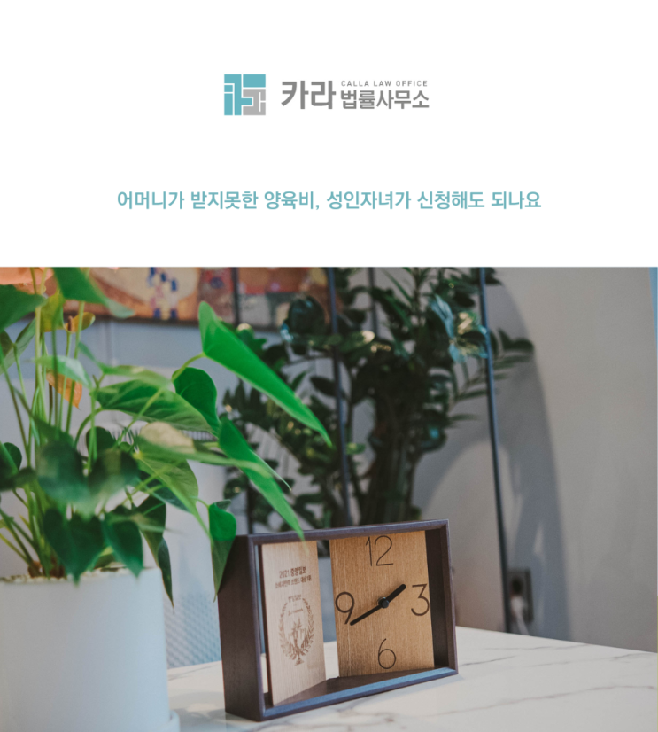 어머니가 받지못한 양육비 성인자녀가 신청해도 되나요 네이버 블로그