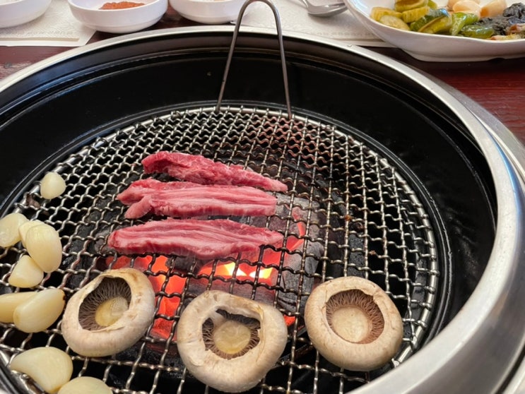 광주맛집 8개월 아기 데리고 맛있는 소고기 구워 먹을 수 있는 분위기 있는 곳 상무지구 명지원명가 네이버 블로그