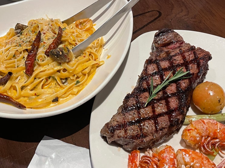 코엑스 맛집 아웃백스테이크하우스 코엑스점 주차 할인 꿀팁 네이버 블로그
