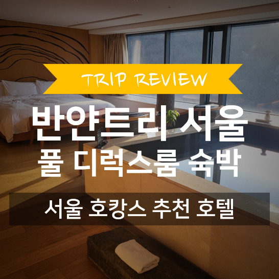 서울호캉스 반얀트리 스파 앤 클럽 서울 호텔 호텔동 남산 풀 디럭스룸 숙박 후기 ️ 네이버 블로그