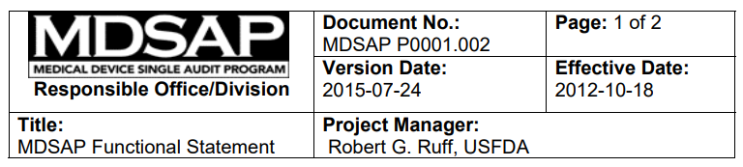 MDSAP 이해하기(1) : 네이버 블로그