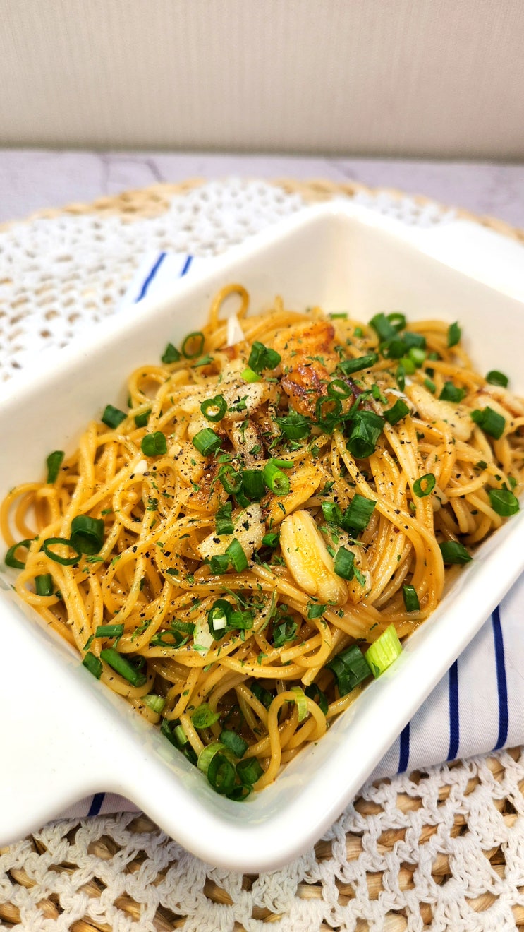 마늘버터파스타 만드는 법 갈릭버터스파게티 레시피 초간단 파스타요리 : 네이버 블로그