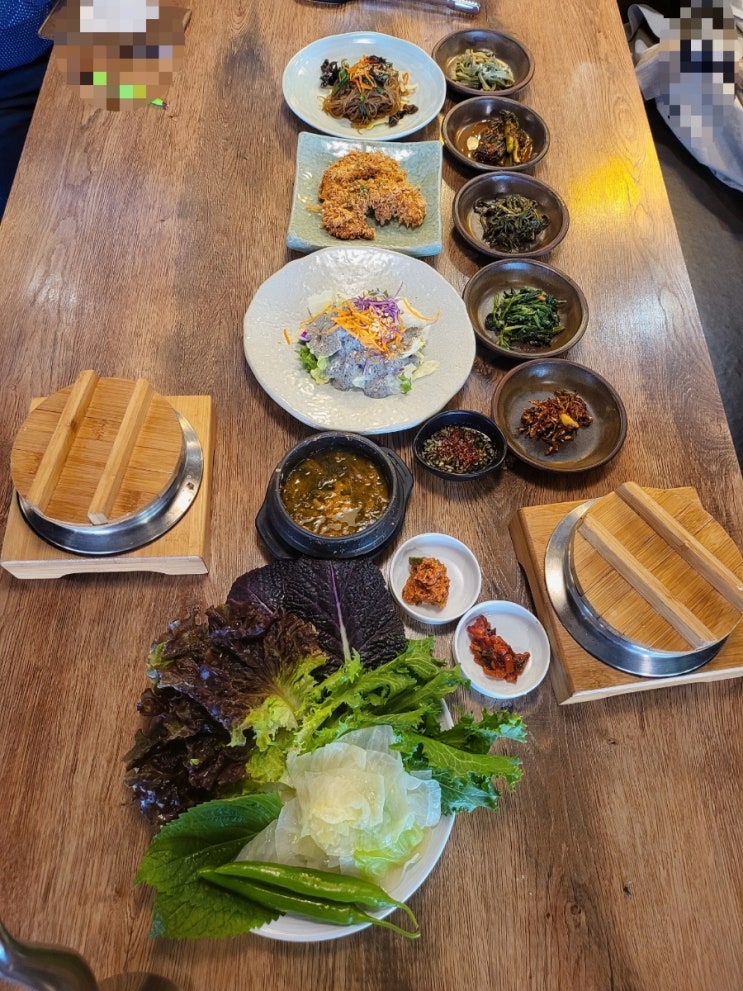 인천 쌈밥 맛집 부평직화구이쌈밥 곤드레나물솥밥 쌈채소 네이버 블로그