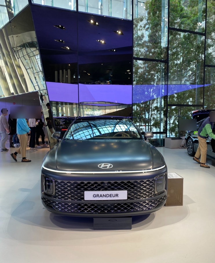 그랜저GN7, 녹턴 그레이 매트 무광 실제로 보면 이런 느낌 : 네이버 블로그