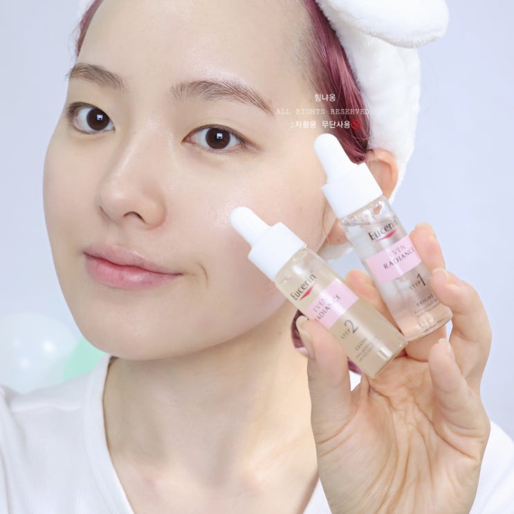 올리브영 기미잡티 세럼 유세린 이븐래디언스 듀오앰플 피부결 케어까지 네이버 블로그
