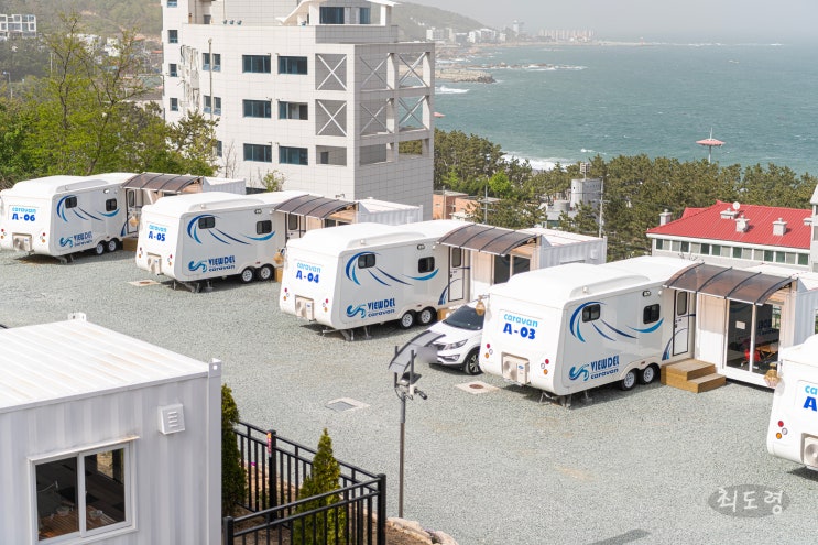 경주 감성 숙소 애견 동반 가능한 수영장 펜션 감포 뷰델카라반 글램핑 네이버 블로그