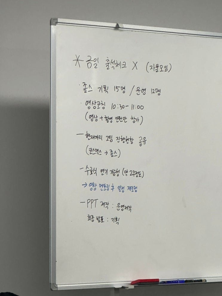 우먼센스 뷰티 대기업 기획자and마케터 인재양성 프로젝트 4기 13주차 활동 후기feat 대면 활동 네이버 블로그