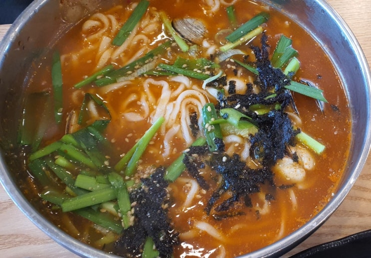 빨간색 맛, 얼큰 칼국수 : 네이버 블로그
