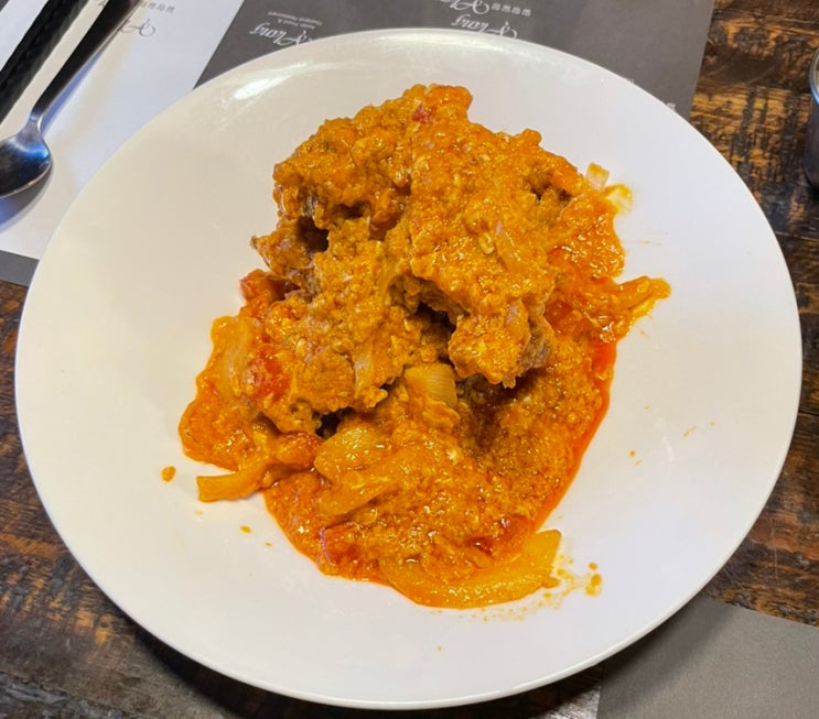 목포에서 태국 음식이 생각날 때 찾는 곳 목포 일랑일랑feat 푸팟퐁 커리 맛집 네이버 블로그
