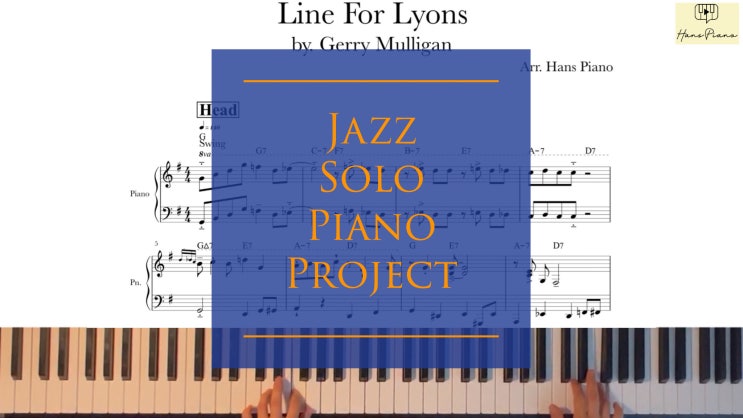Line For Lyons/Jazz Solo Piano download for free transcription/by.Gerry ...