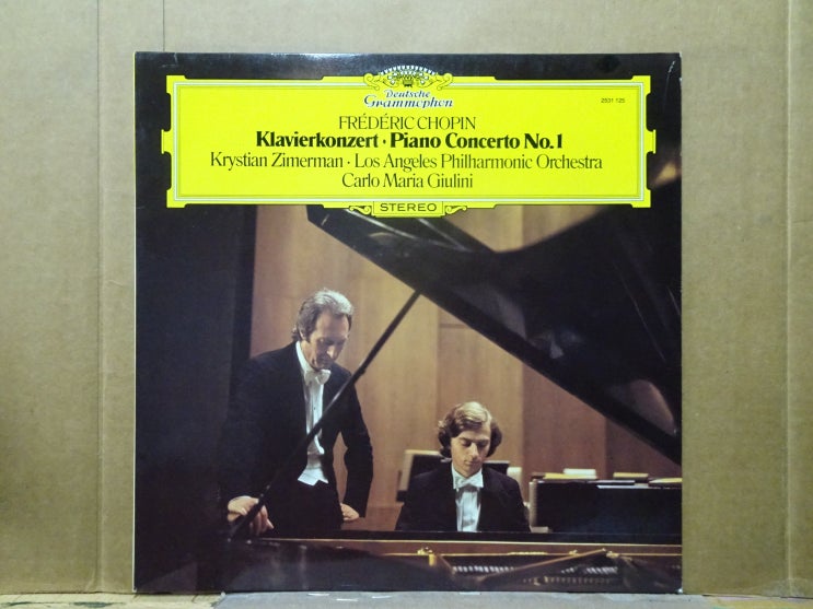 (예약) Chopin . Zimerman . Carlo Maria Giulini ‎– Klavierkonzert 독일초반 ...