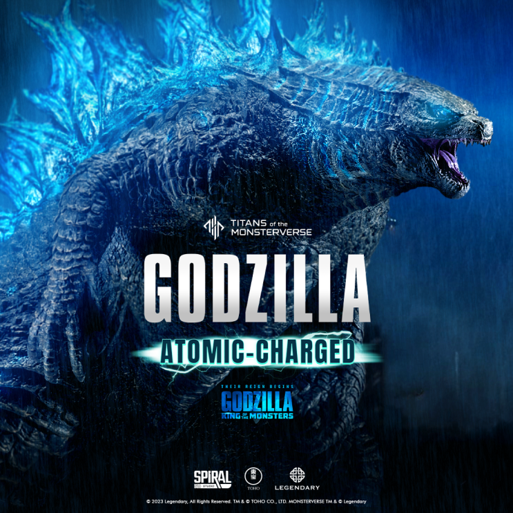 [E-SHOP] 스파이럴스튜디오 TOTM-GZ006: 고질라(2019) Atomic-charged Ver. : 네이버 블로그