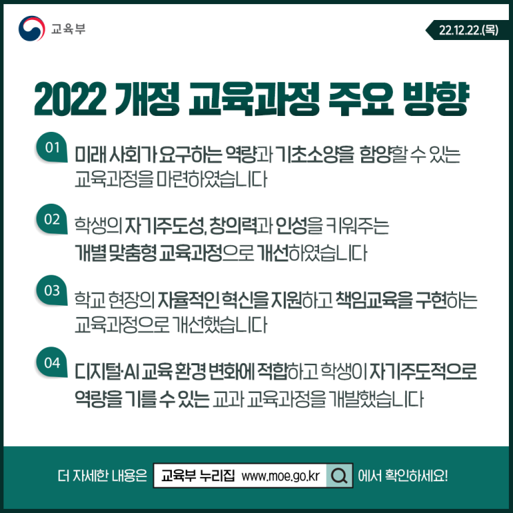2022년 개정 교육과정 이렇게 바뀝니다 Feat 광주 양산초 정문 맞은편 뮤진 음악학원 네이버 블로그