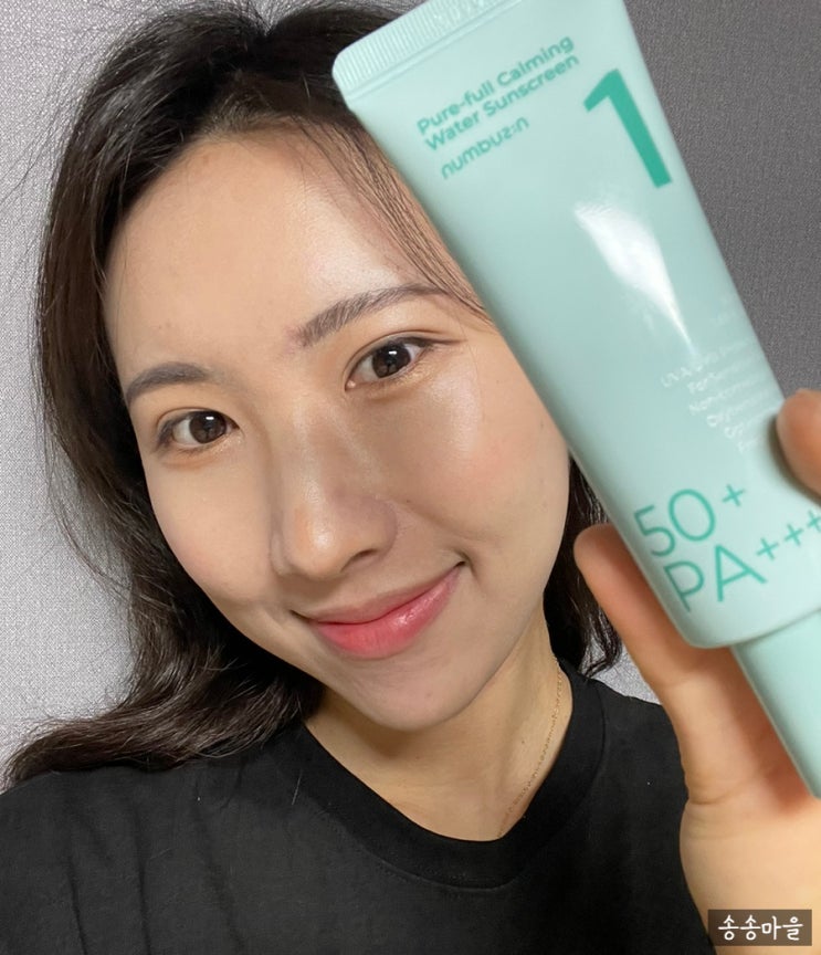 올리브영진정수분선크림 복합성 피부도 넘버즈인 물막선크림으로 정착 네이버 블로그