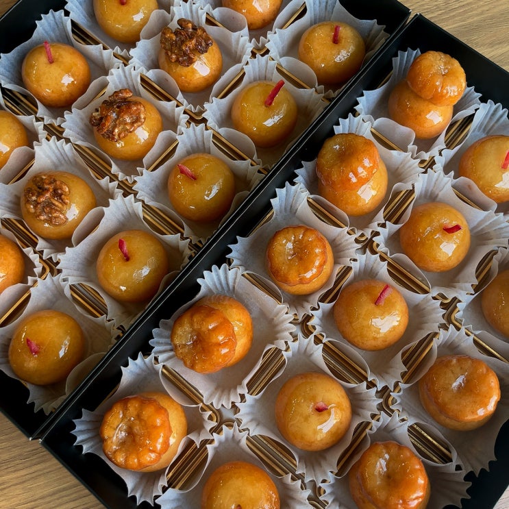 카페몽키 센스있는 부산상견례선물 격식있는 한식디저트 개성주악 선물은 여기로 네이버 블로그