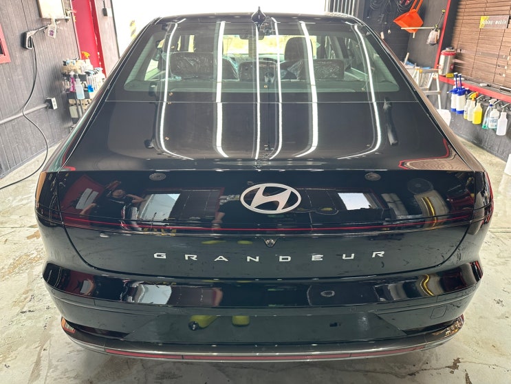 현대 신형 그랜져 GN7 솔라가드 슈프림 썬팅과 가죽코팅을 한 번에! /영종도 썬팅/ : 네이버 블로그
