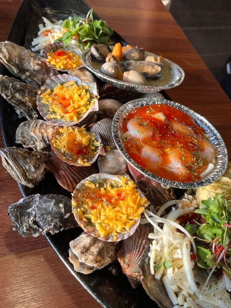 오이도맛집 조개포차 푸짐한 조개에 서비스까지 알찬 오이도 조개구이집 네이버 블로그