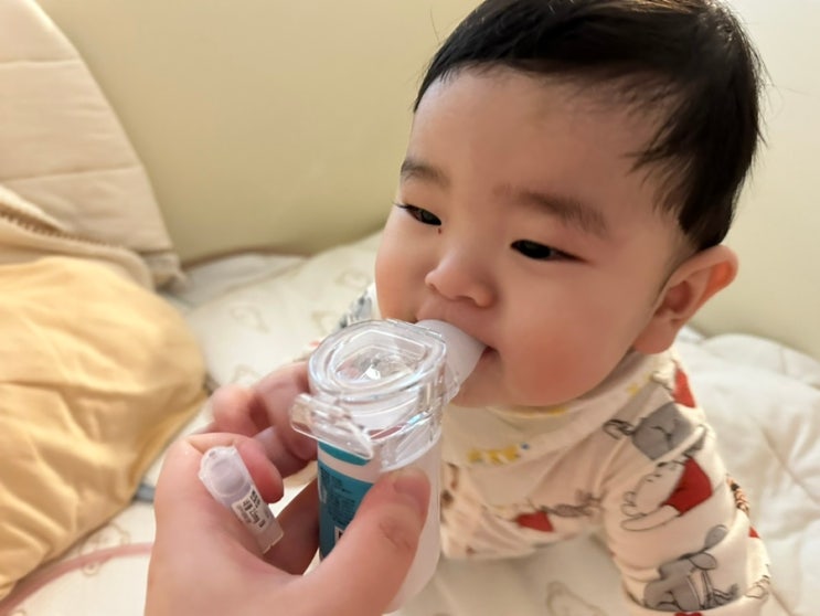 메쉬넵2 가정용 휴대용 네뷸라이저 호흡기치료기 9개월 아기 사용 후기 요즘 감기 필수템 네이버 블로그