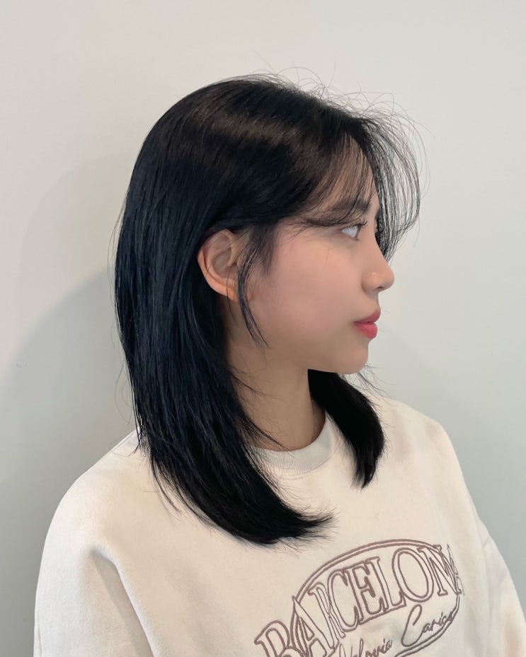 숱많은 곱슬머리, 극 손상모도 가능한 중단발 레이어드컷 + 볼륨매직 : 네이버 블로그