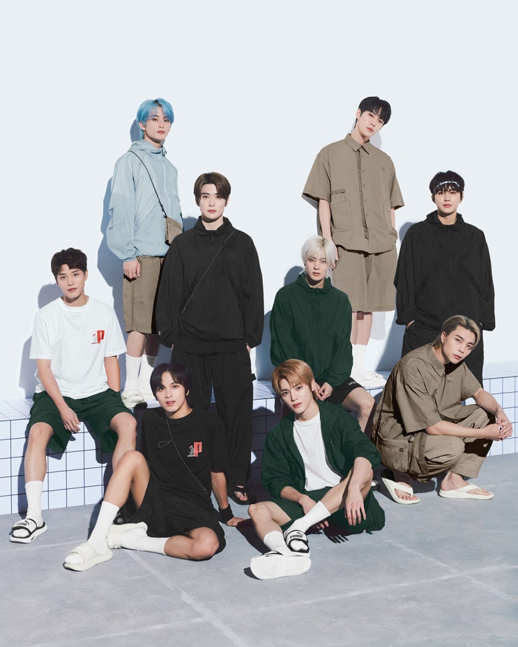 푸마(PUMA) X NCT127 23 SUMMER 캠페인 속 푸마 신발 & 슬리퍼, 남자 여름 스타일링 살펴봐요! : 네이버 블로그