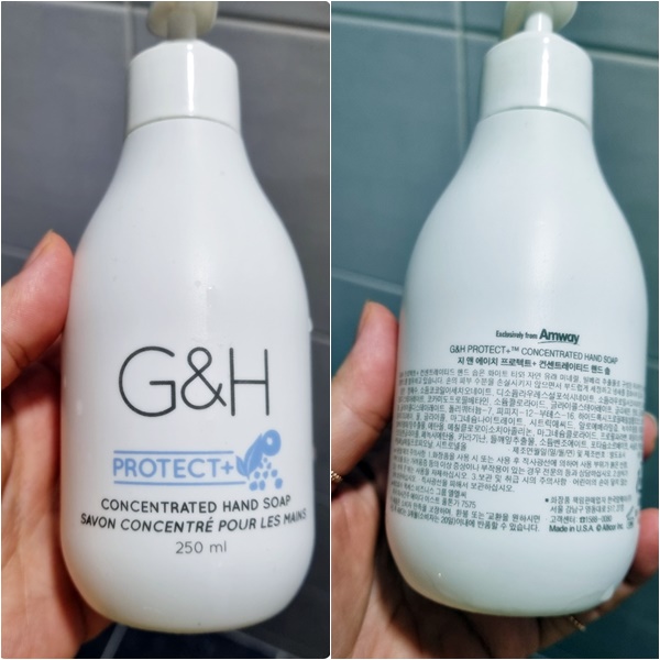 암웨이 손 세정제 지 앤 에이치 프로텍트 컨센트레이티드 핸드 솝 : 네이버 블로그
