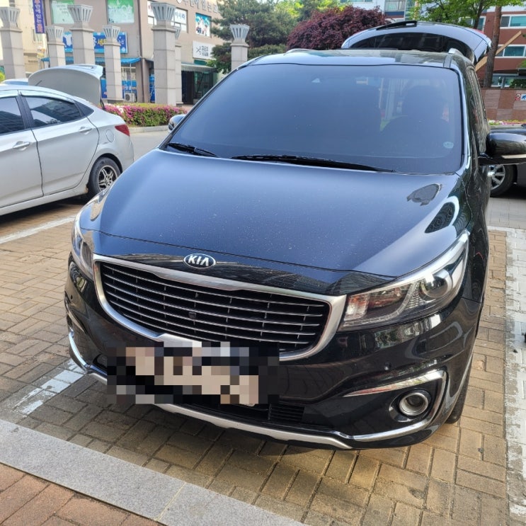 청주블랙박스 출장장착 강내면 기아 올뉴카니발 아이나비 Z9000 장착 : 네이버 블로그