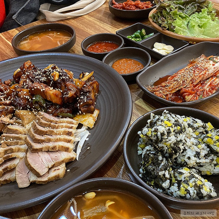 화서 먹자골목 건강수제족발 배가족발 화서점 삼구세트 솔직 후기 네이버 블로그