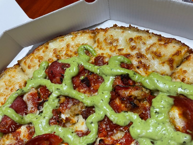 평택 고덕 바질크림 치즈디쉬 피자 후기 🍕 청년피자 네이버 블로그