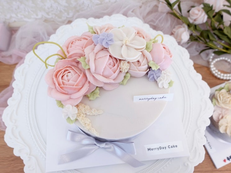 구의 떡케이크_ 광진구 떡케이크_ 광장동 떡케이크_ 떡답례 : 네이버 블로그