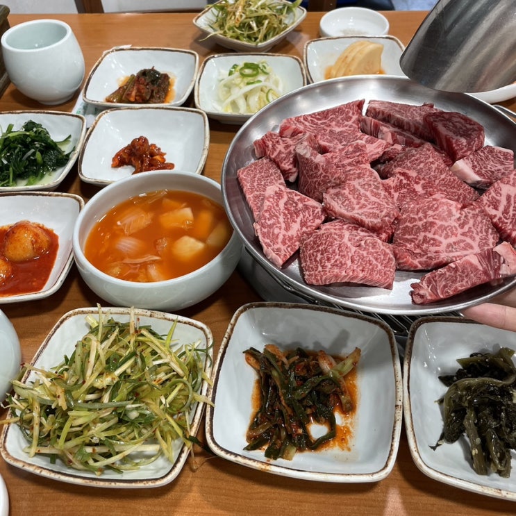 평창 맛집 용평회관 소고기 등심이 일품 네이버 블로그