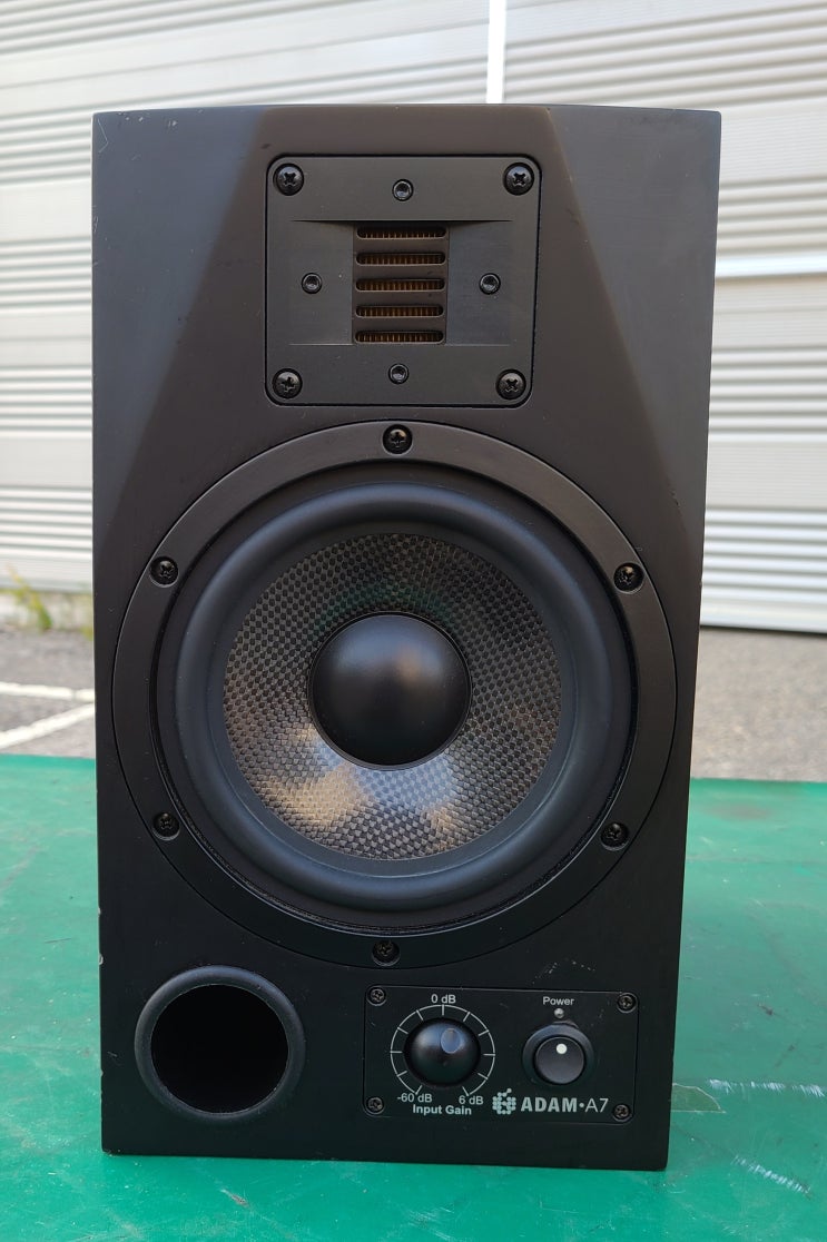 (ADAM)아담 A7 스튜디오모니터 스피커 1통 : 네이버 블로그
