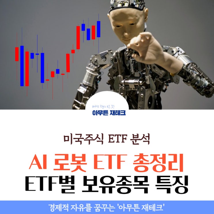 AI 로봇 ETF 총정리 AIQ BOTZ ROBO IRBO ROBT ARKQ 투자 보유종목 특징 : 네이버 블로그