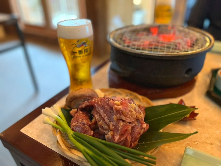 용산 맛집 홍홍 화로구이 전문점 분위기 좋은 용리단길 술집 네이버 블로그