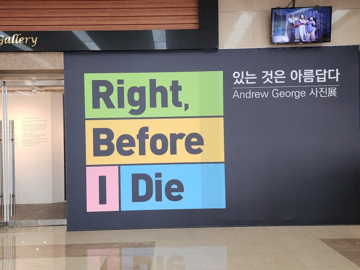 서울 사진전 추천 앤드루 조지 W 충무아트센터 갤러리 주차 네이버 블로그