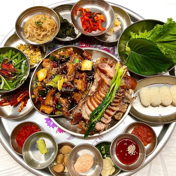 청주 봉명동 족발 맛집 완미족발 온족 마라족 한상 막국수 네이버 블로그