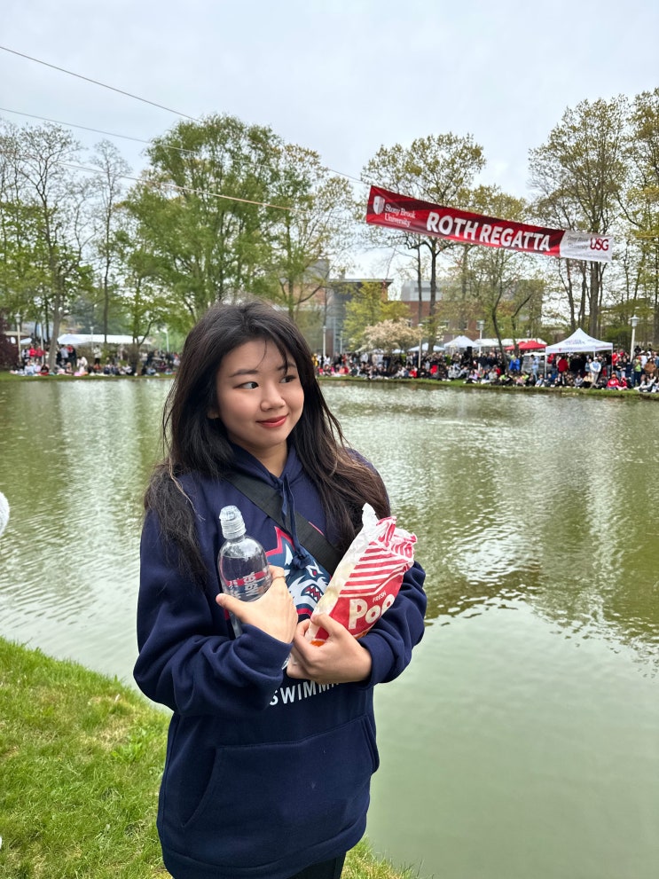 [교환일기🇺🇸] 스토니브룩 로스 레가타(Roth Regatta), 봄학기의 끝물, 타코벨과 칙필레 : 네이버 블로그
