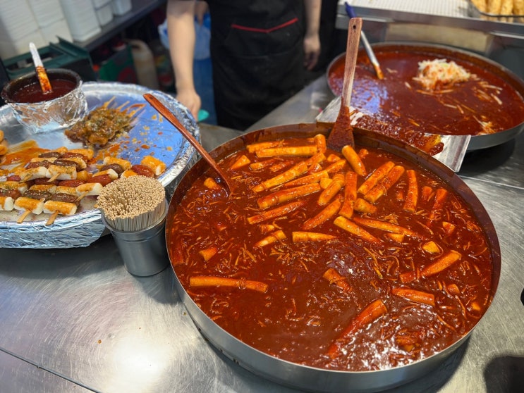광장시장 맛집 1탄 강가네 떡볶이 메뉴 웨이팅 후기 네이버 블로그
