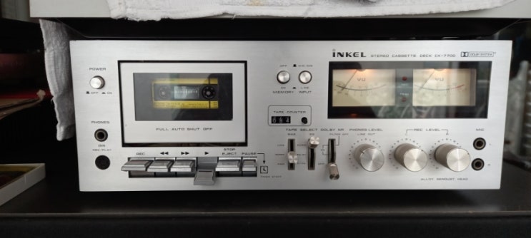 인켈 CK-7700 (카세트데크) [2] - 소리교정 : 네이버 블로그
