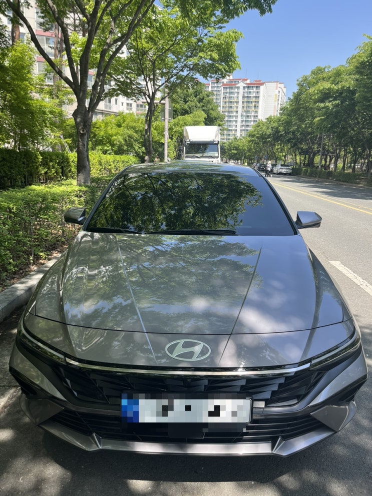 아반떼 CN7 페이스리프트 출고_내돈내산 첫 차🧡 (feat. 차량용품들) : 네이버 블로그