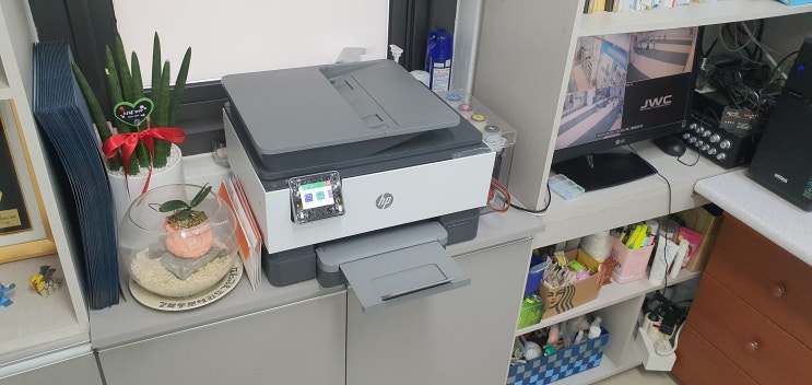 경주프린터렌탈 황성동 태권도장 무한잉크 복합기 추천 Hp9010 임대 사무실 복사기 대여 네이버 블로그