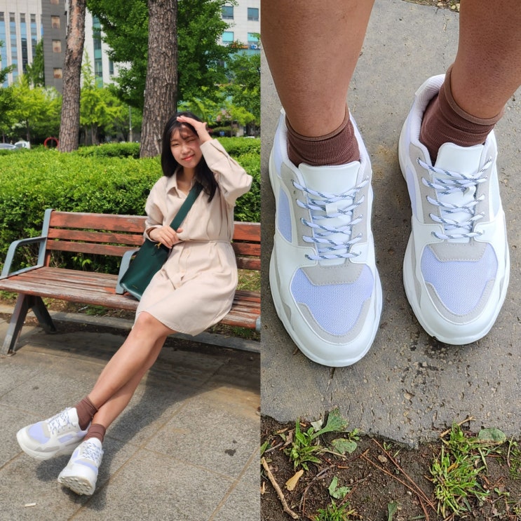 여성 여자 키높이 운동화 7cm 엘가니 어글리슈즈 원피스에 어울리는 신발 네이버 블로그