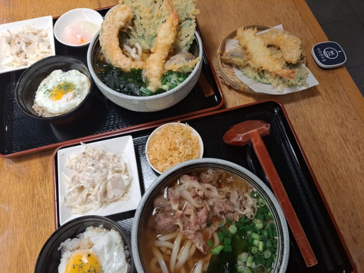 송도현대아울렛맛집 인천아이랑갈만한곳 트리플스트리트맛집마루젠우동텐뿌라정식 니꾸우동정식 모든튀김 네이버 블로그