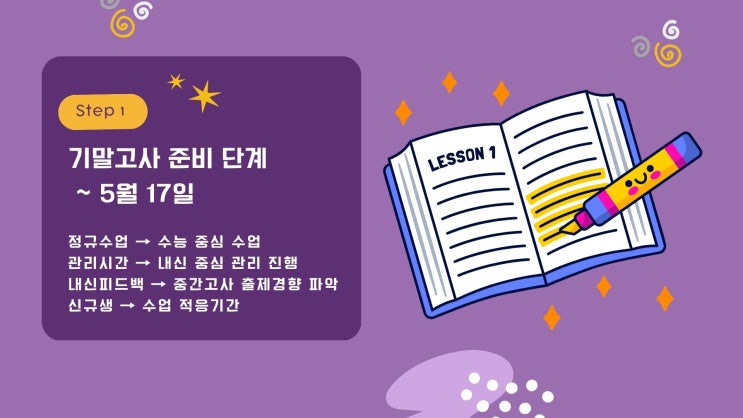 코코스영어학원 1학기 기말고사 안내고등부 중등부 네이버 블로그
