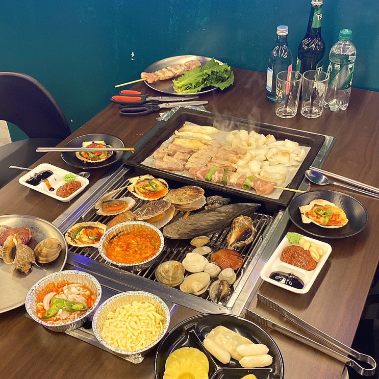 대전 갈마동 조개구이 고기 샐러드바 무한리필 조개구이 무한리필 조개시장 네이버 블로그