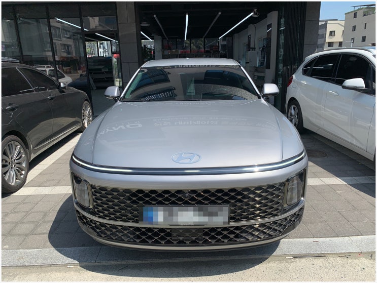 명지 그랜저 GN7 레이노 S9 썬팅입니다 : 네이버 블로그