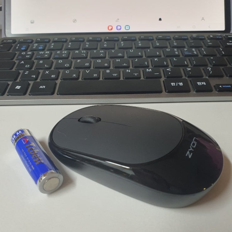 블루투스 키보드/마우스 추천 【자이온/ZYON, BT-K1000/ZY-BTM900】 : 네이버 블로그