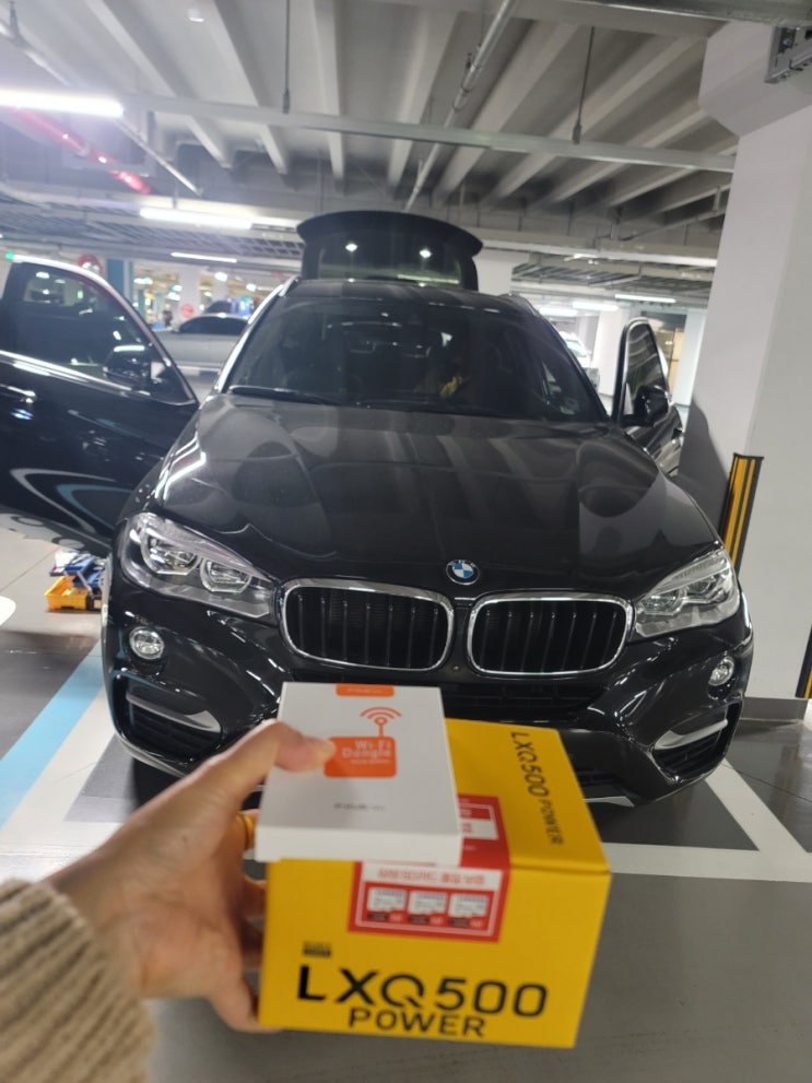 김포 고촌 블랙박스 bmw X6 파인뷰 LXQ500 시공기 : 네이버 블로그