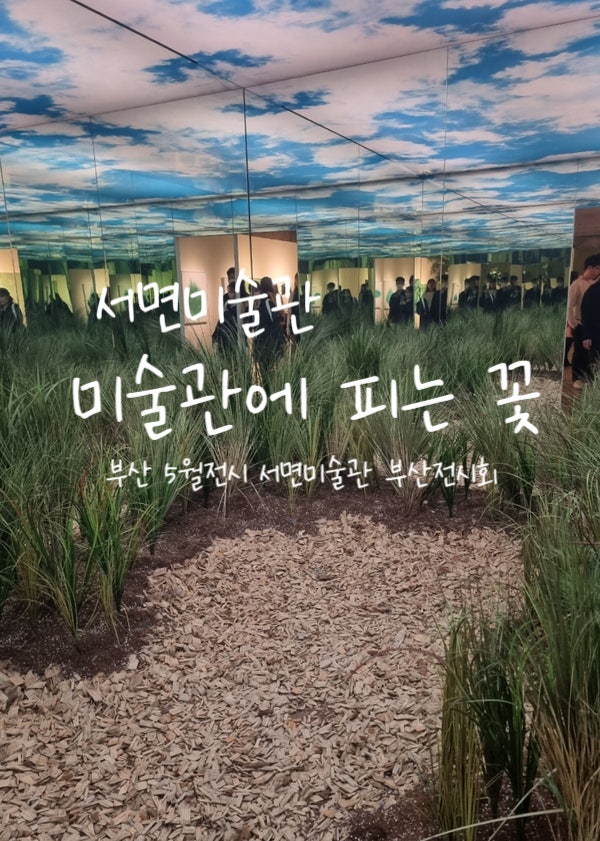 부산가볼만한곳 서면미술관에서 미술관에 피는 꽃 관람하고 사진찍자 네이버 블로그