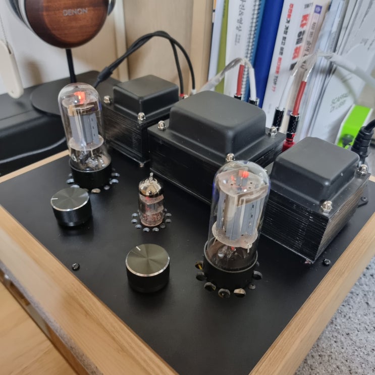DIY 】 아날로그 감성의 싱글 진공관(6V6) 앰프 제작 : 네이버 블로그